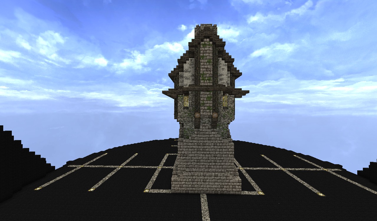 Tall House Minecraft Map