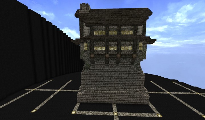 Tall House Minecraft Map