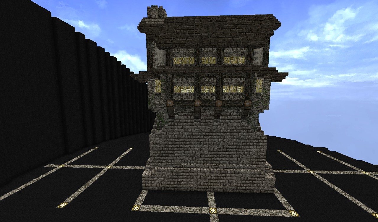 Tall House Minecraft Map