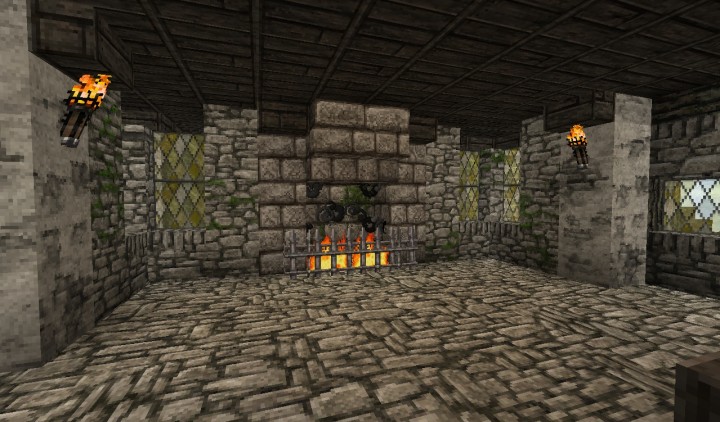 Tall House Minecraft Map