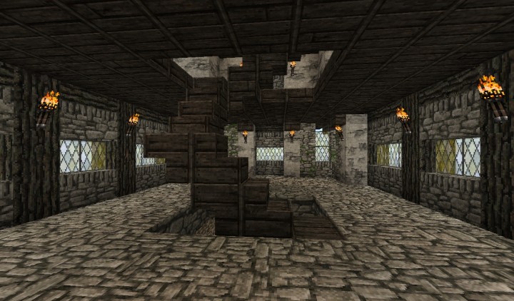 Tall House Minecraft Map