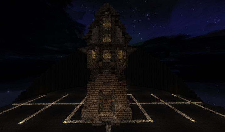 Tall House Minecraft Map