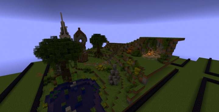 [Plot Proj] 57x57 plot project, Eithon server. Minecraft Map