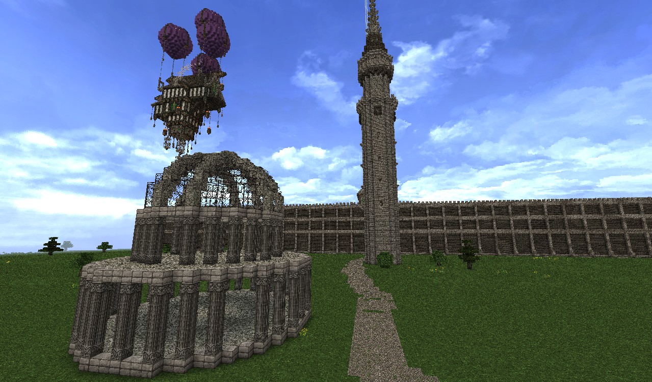 End Pyramid Minecraft Map