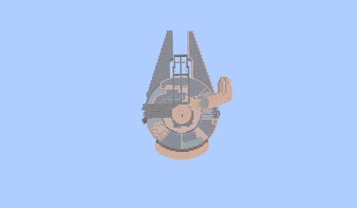 Millennium Falcon (CEC YT-1300) Minecraft Map