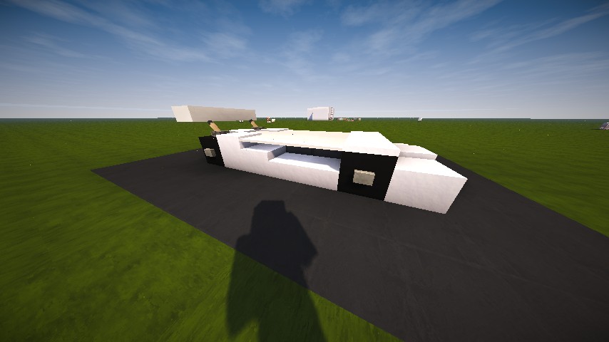 Hot Modern Sports Car Minecraft Map