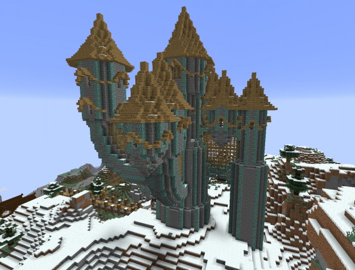 Fantasy Tower Minecraft Map