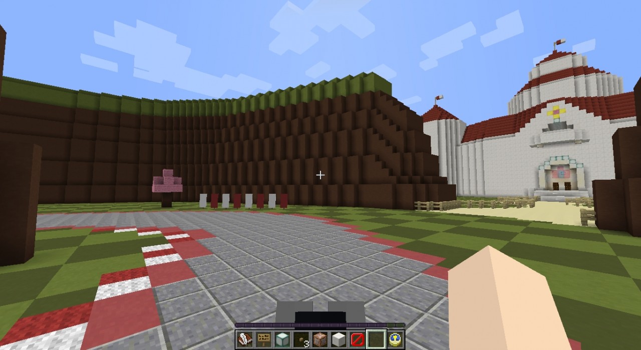 Mario Kart Royal Raceway Horse Race Minecraft Map