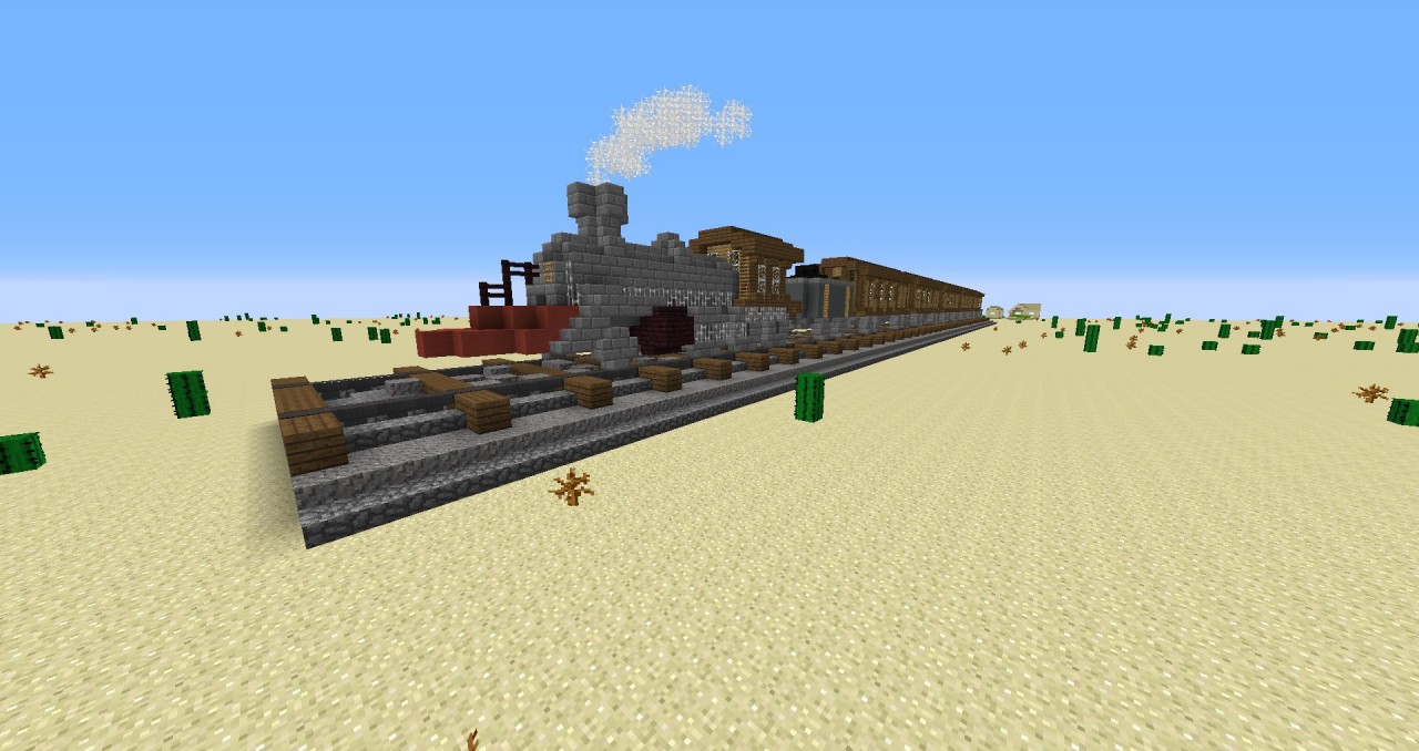 Steam Train Minecraft Map
