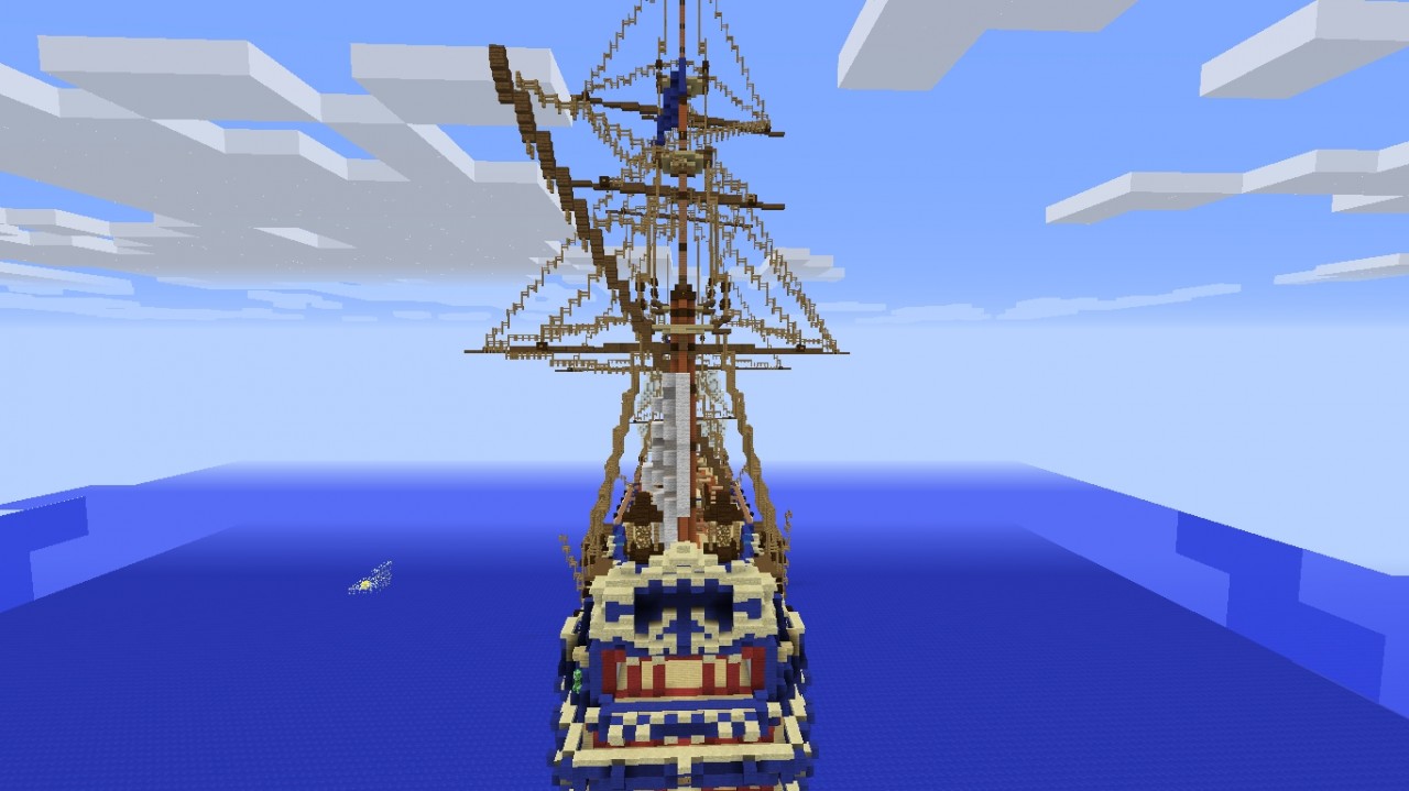 French Battleship by Podcrash12 Minecraft Map