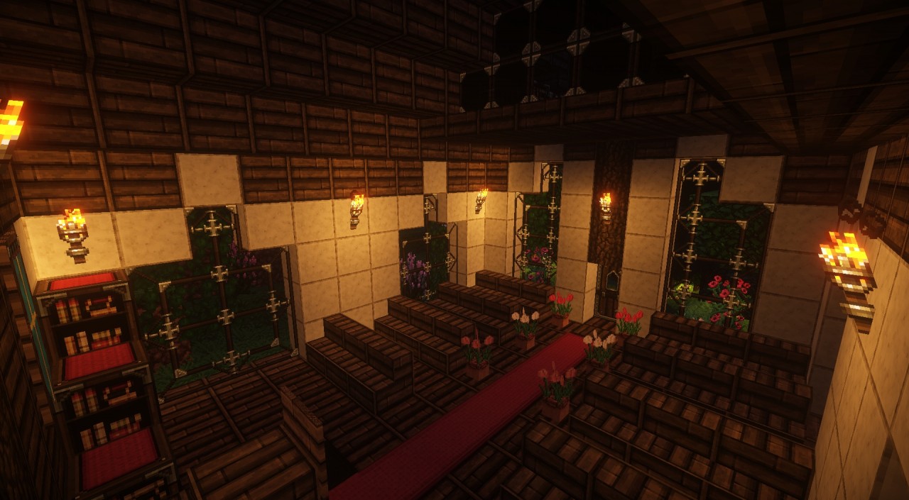 Church in Misthaven Minecraft Map