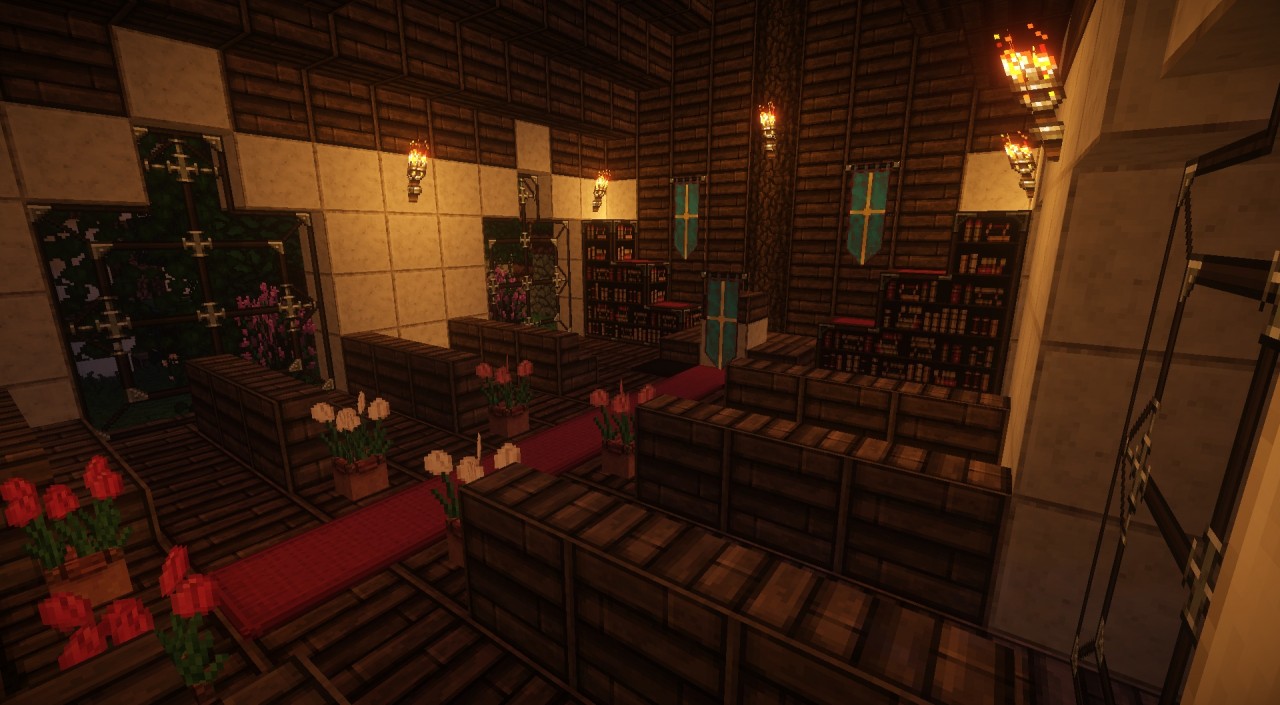Church in Misthaven Minecraft Map