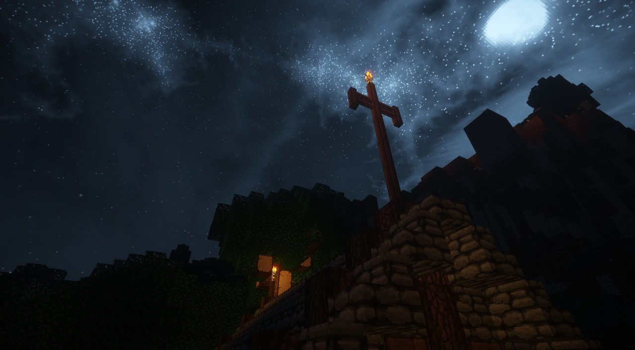 Church in Misthaven Minecraft Map