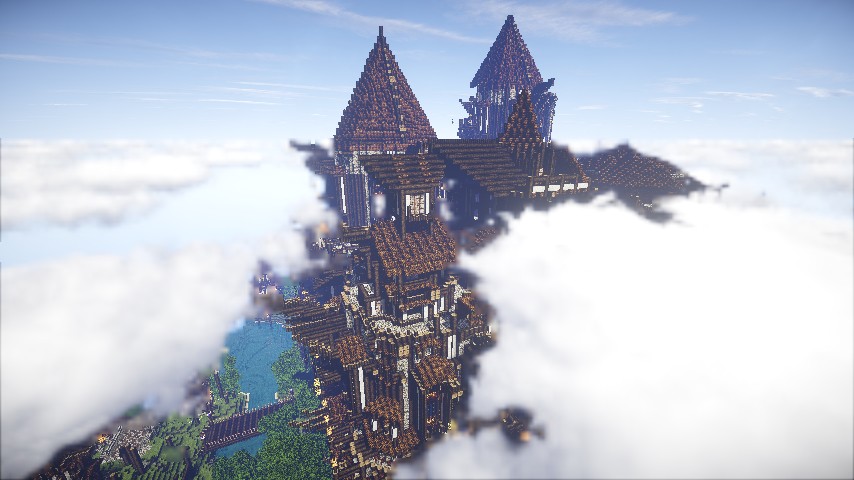 [Phobie's solo build] Woodgald & Valhalla Minecraft Map