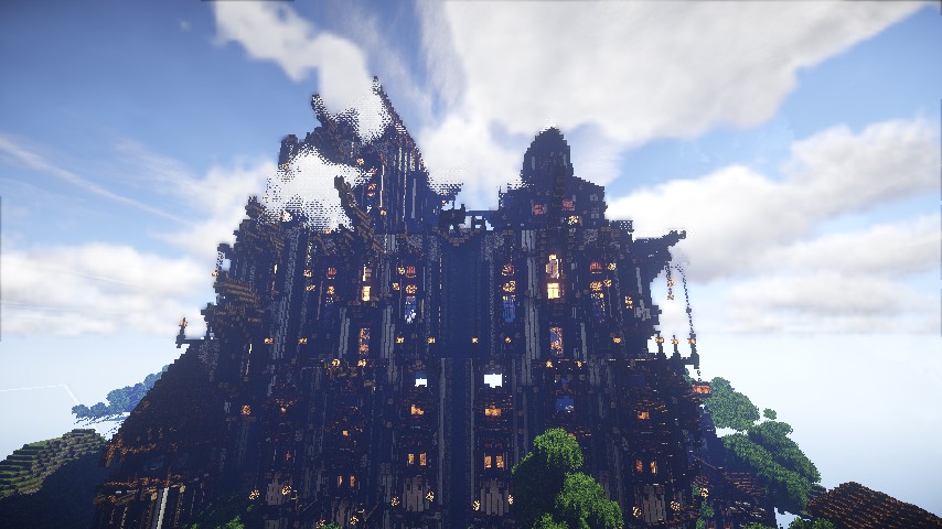 [Phobie's solo build] Woodgald & Valhalla Minecraft Map