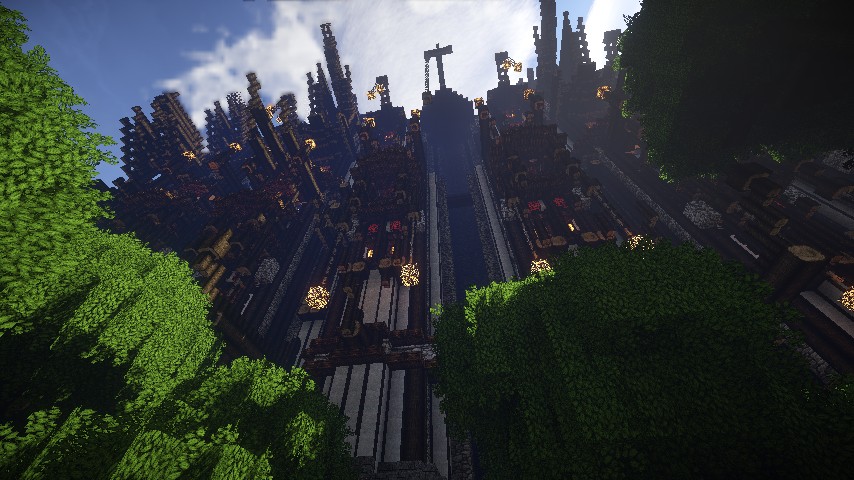 [Phobie's solo build] Woodgald & Valhalla Minecraft Map