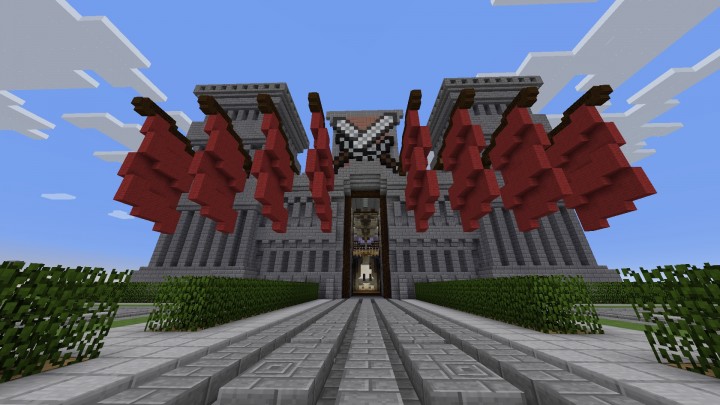 RPG Fantasy Themed Guild Hall Minecraft Project