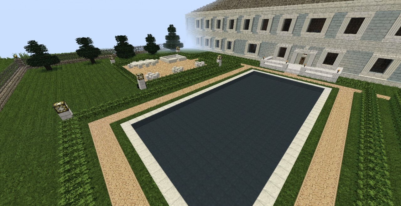 Neoclassical Mansion Minecraft Map
