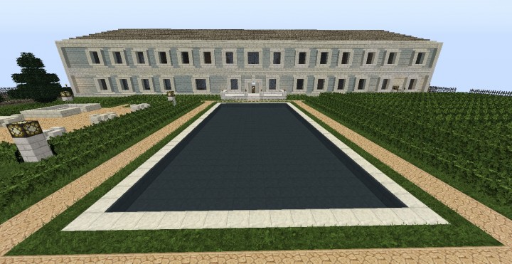 Neoclassical Mansion Minecraft Map