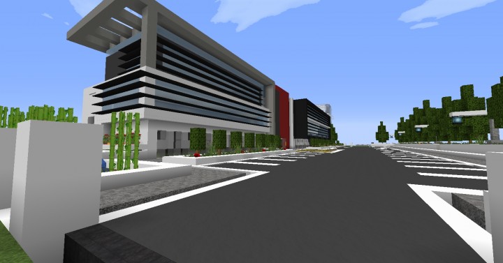 Modern Building Minecraft Map