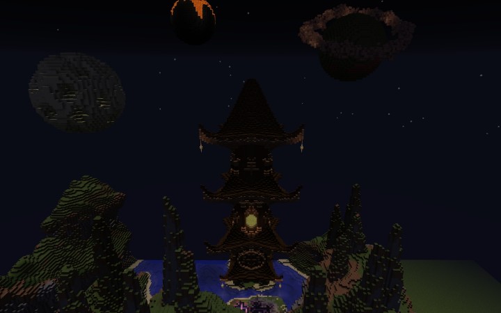 Temple - [Plot] Minecraft Map