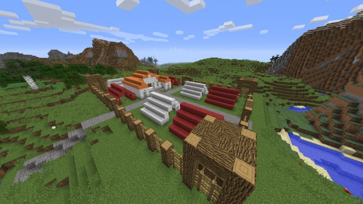 Small Roman Military Camp Minecraft Map