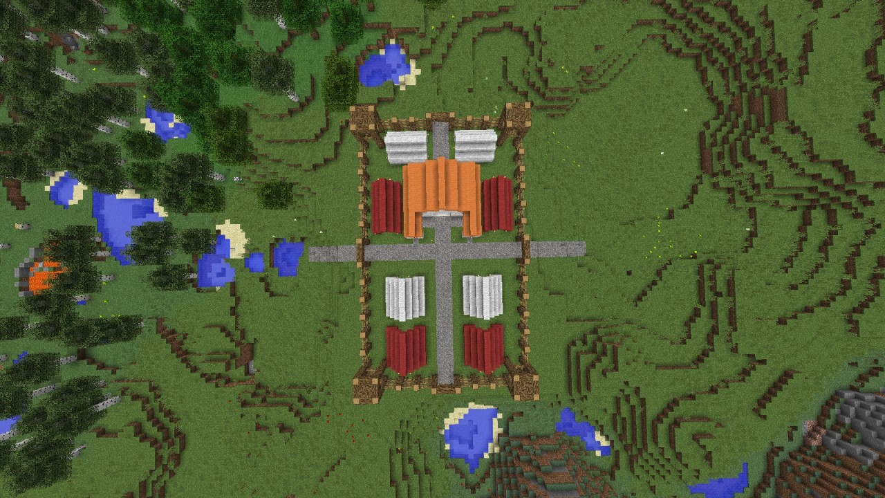 Small Roman Military Camp Minecraft Map