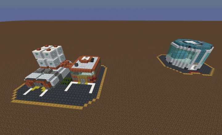Voxel structure pack Minecraft Map