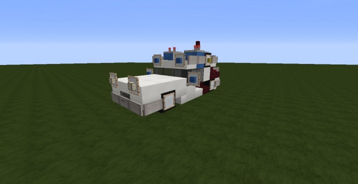 Ghostbusters Ecto-1 Minecraft Map