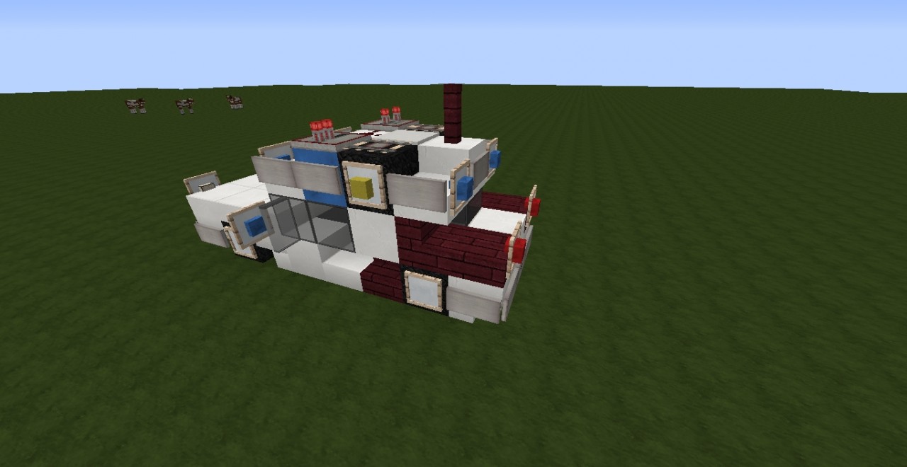 Ghostbusters Ecto-1 Minecraft Map