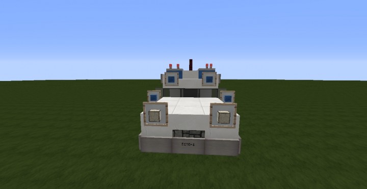 Ghostbusters Ecto-1 Minecraft Map