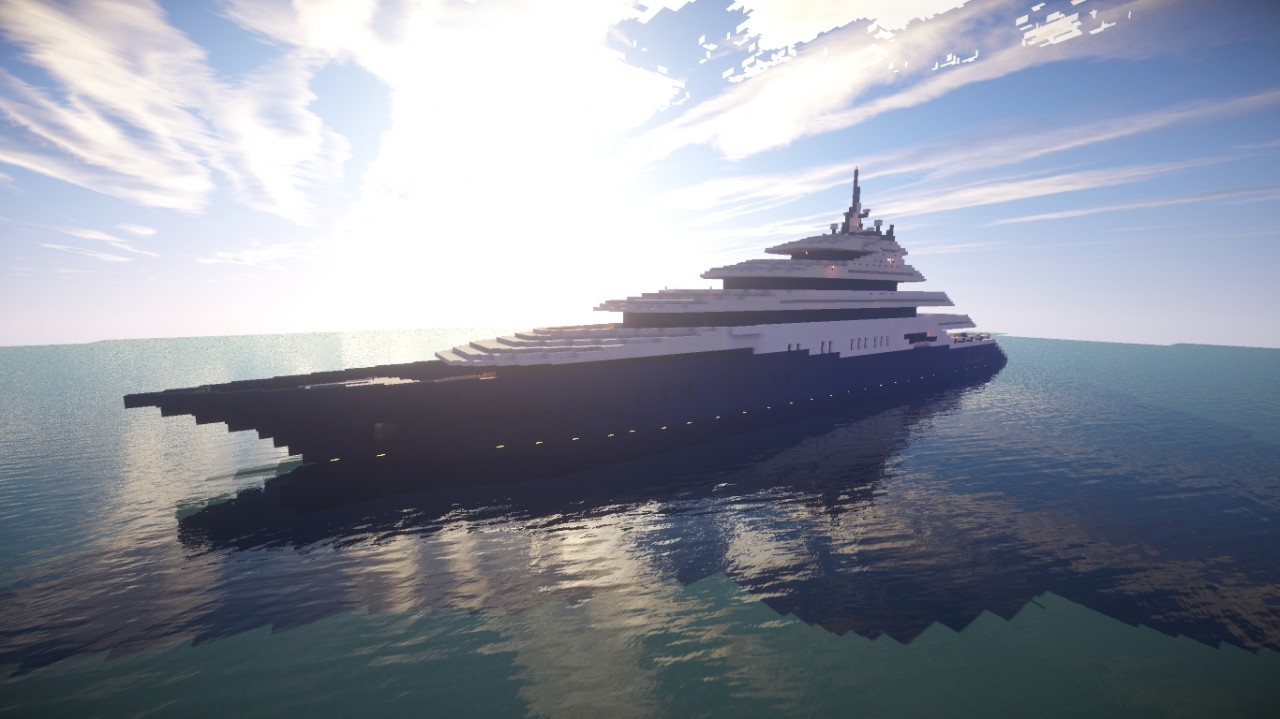 Blue dream Yacht Minecraft Map