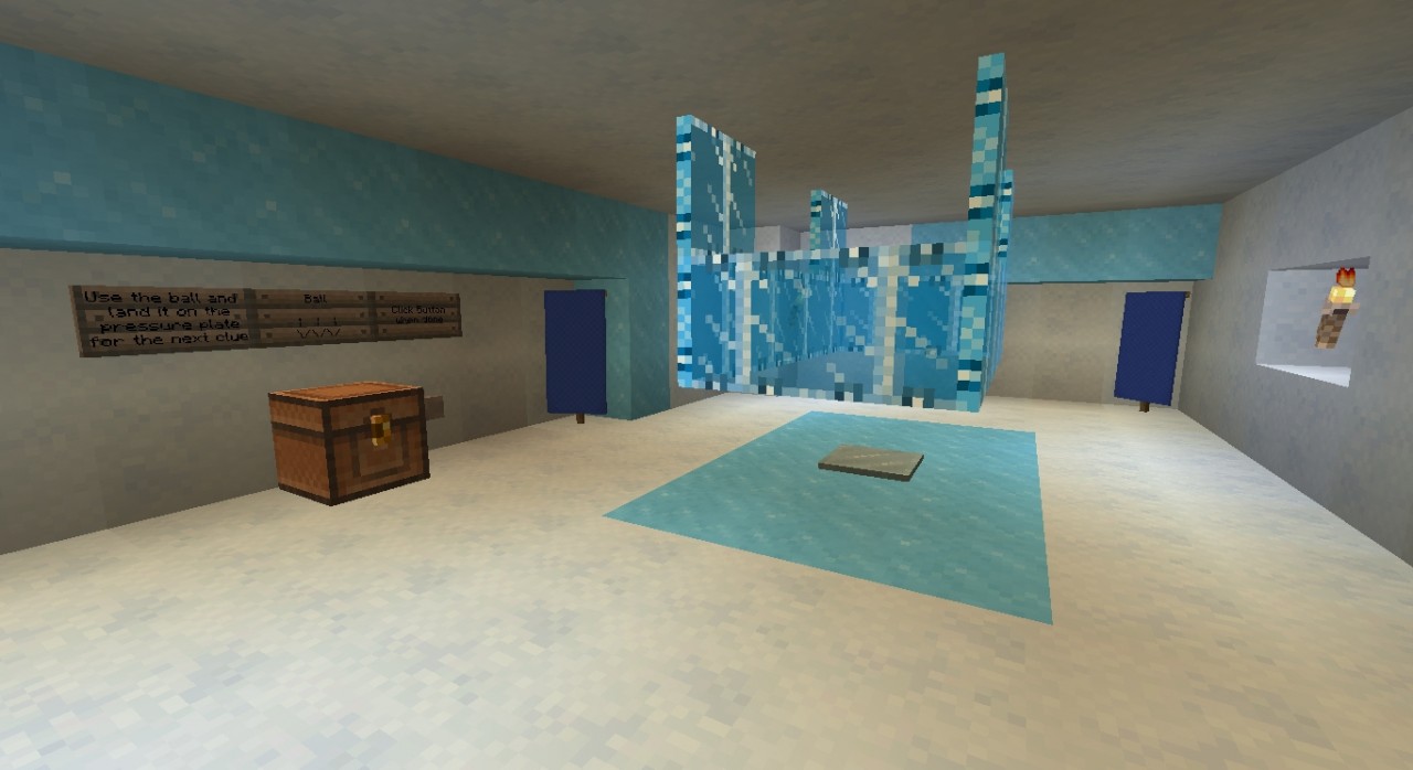 Ritzy's Frigid Maze (Mini-Game 1.8+) Minecraft Map