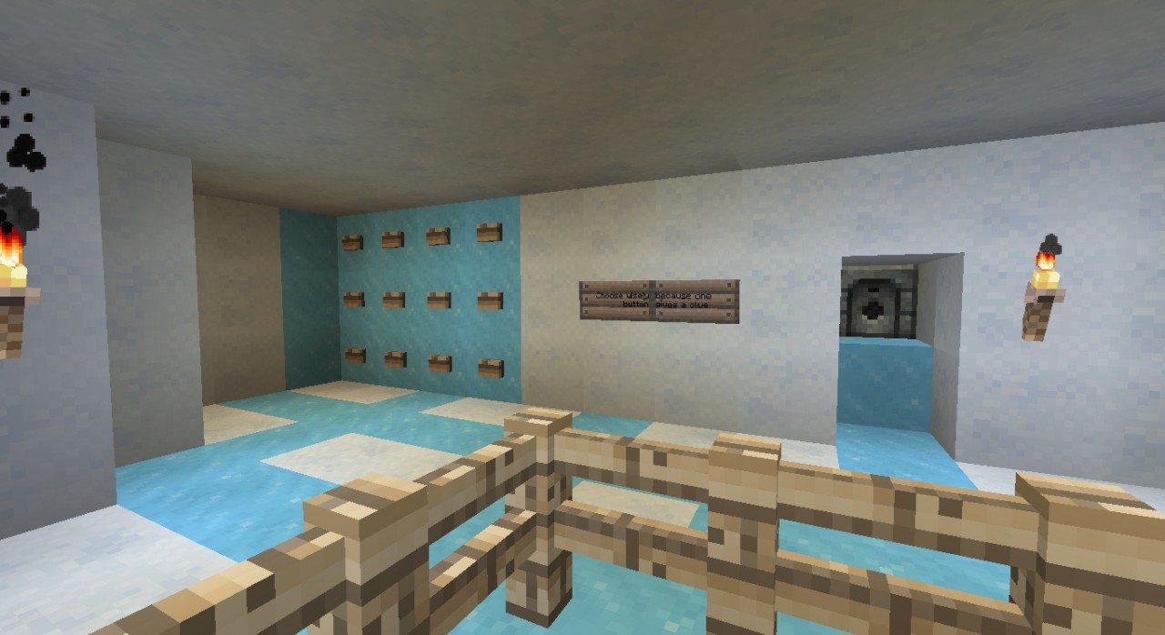 Ritzy's Frigid Maze (Mini-Game 1.8+) Minecraft Map