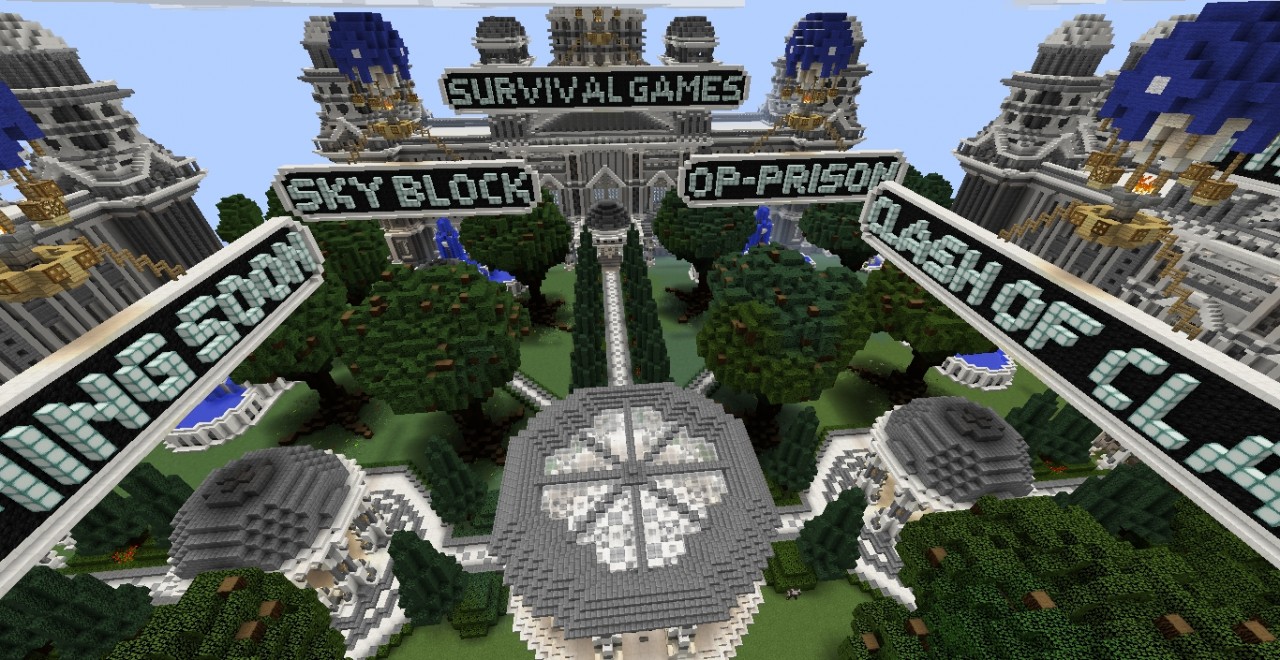 10 portal spawn Minecraft Map