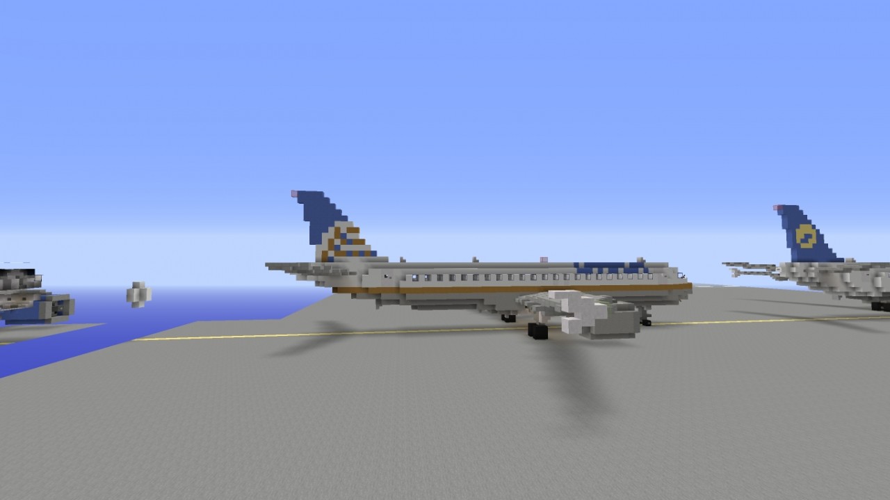 Airbus a320 – Airline Liveries Minecraft Map