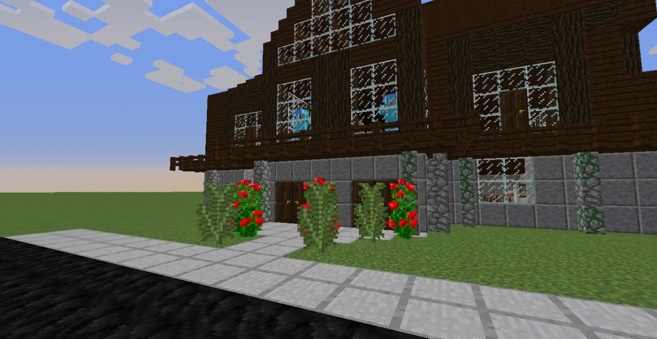 1.8 Town (WIP) Minecraft Map