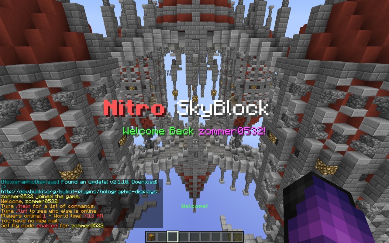 Nitro SkyBlock Official Minecraft Server