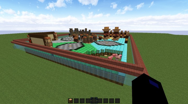 Simple Faction Spawn 1.8 Minecraft Map