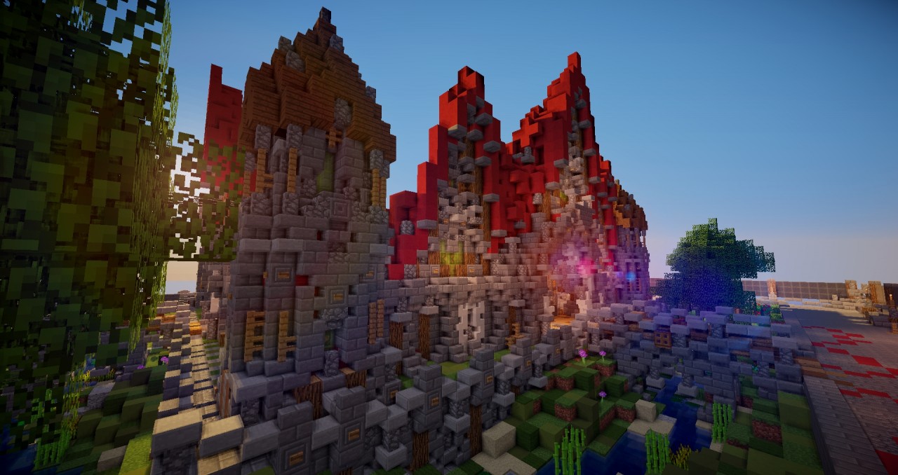 Faction spawn Minecraft Map