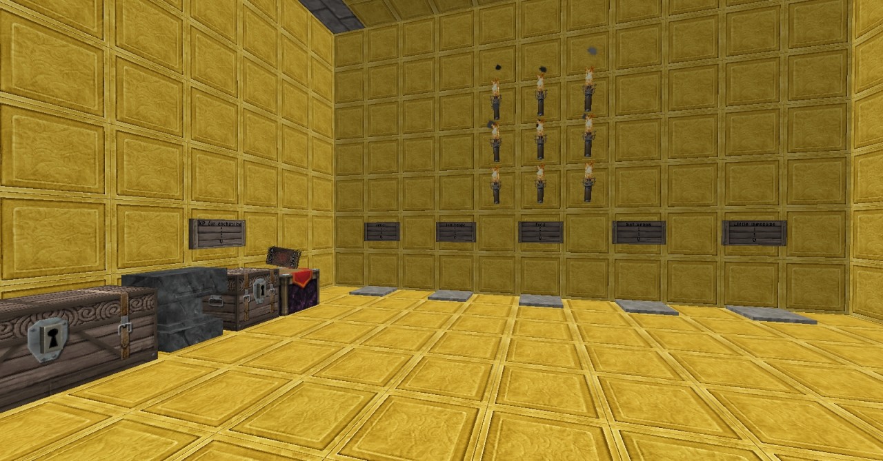 Team Yellow vs. Team Blue 2 Minecraft Map