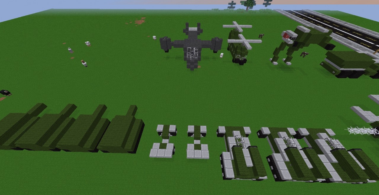 Army Base Minecraft Map