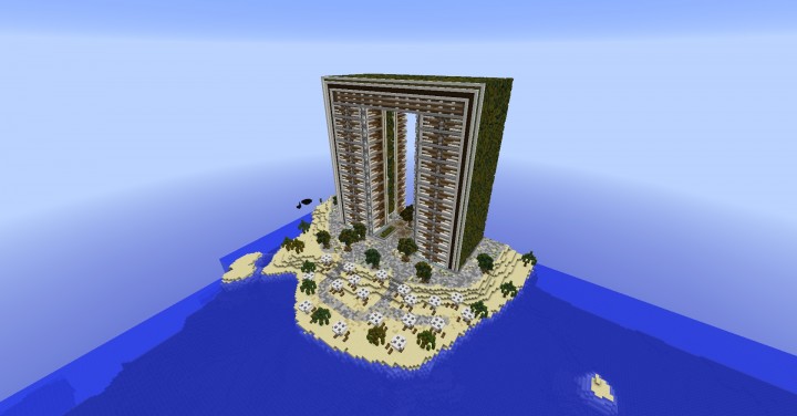Beach Hotel Minecraft Map