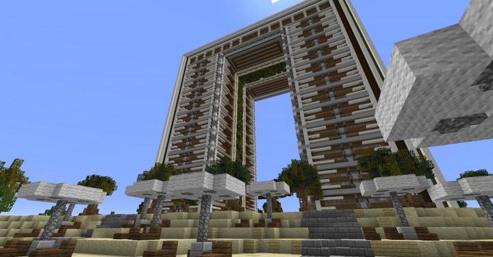 Beach Hotel Minecraft Map