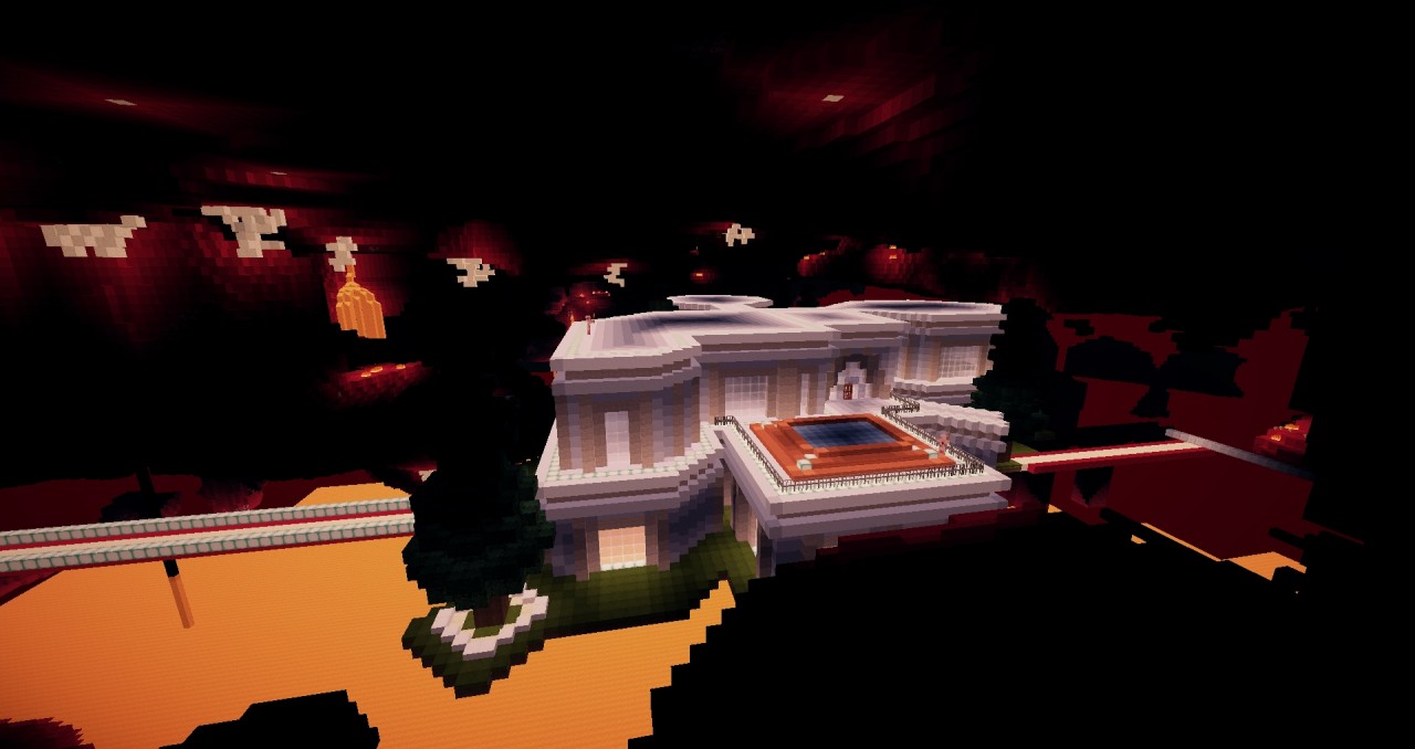 Nether Mansion Minecraft Map