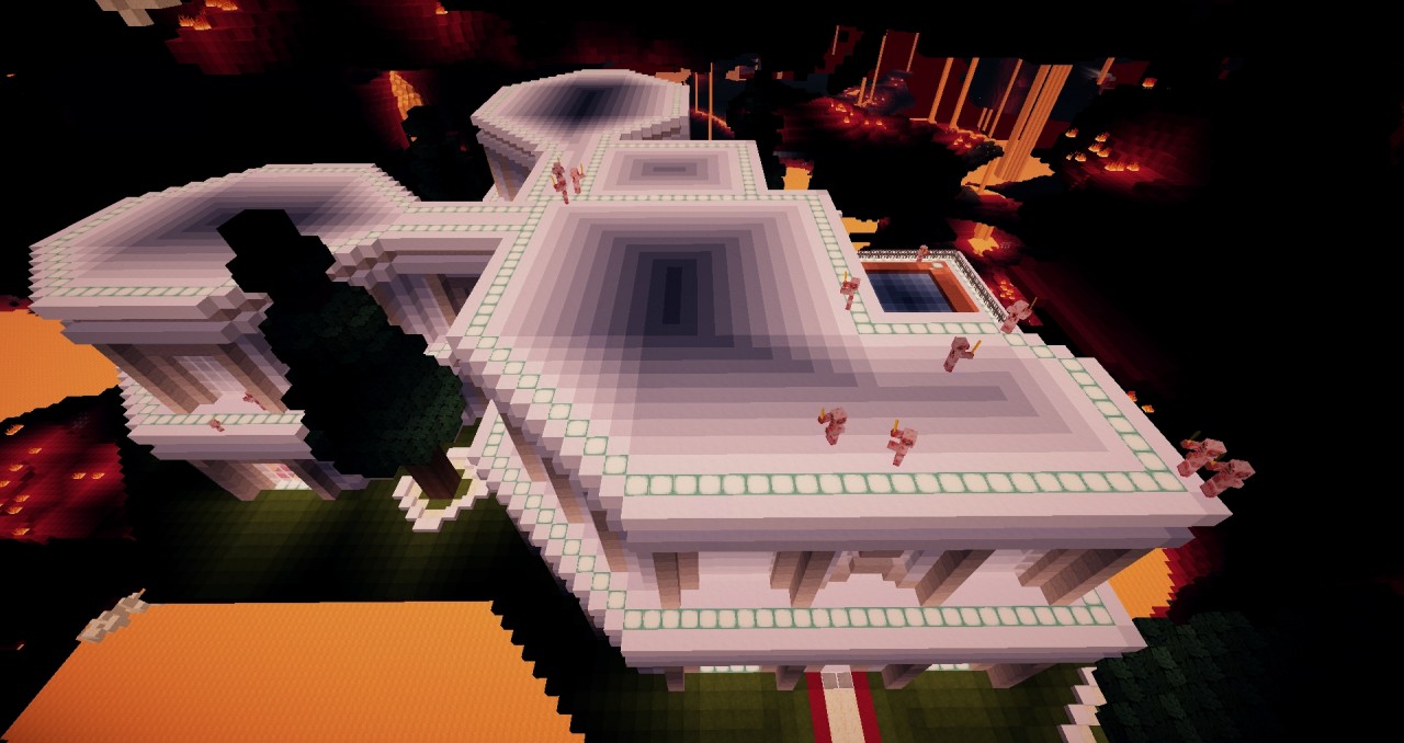 Nether Mansion Minecraft Map
