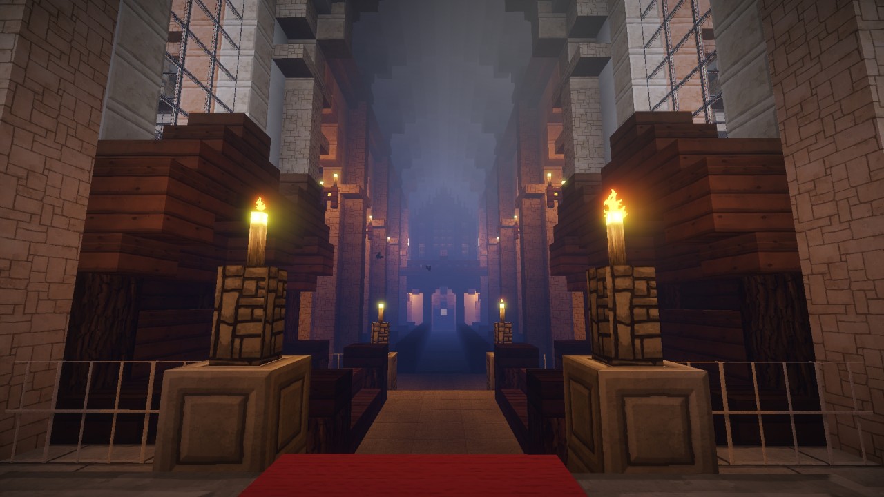 (50 Subs) Gothic-Revival Church Of Our Lady Minecraft Map