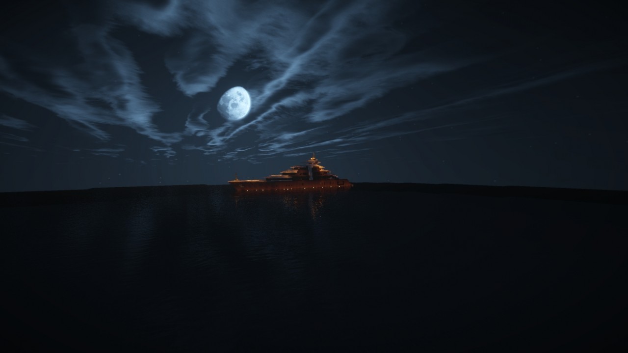 Predator B Superyacht Minecraft Map