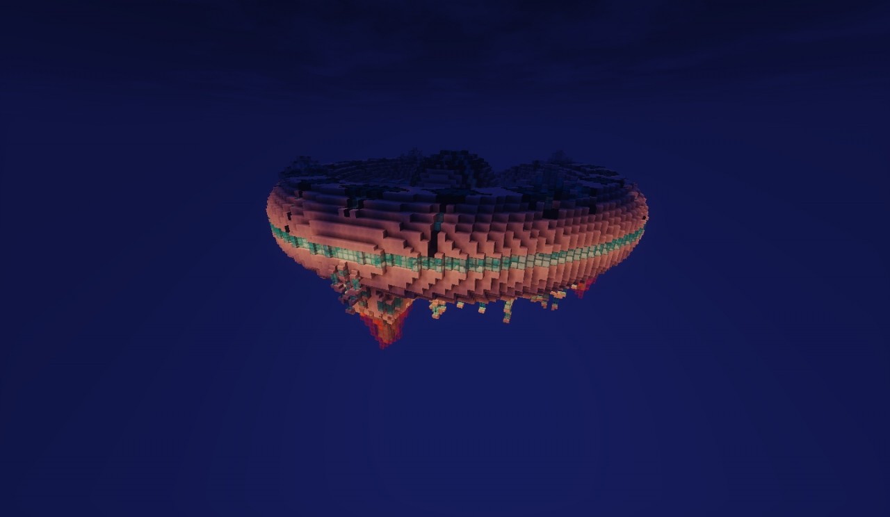 Space Station Bed District Minecraft Map