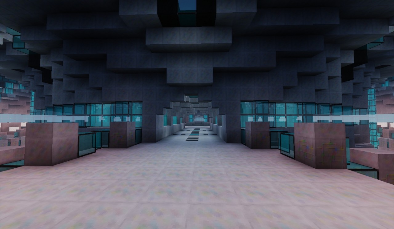 Space Station Bed District Minecraft Map